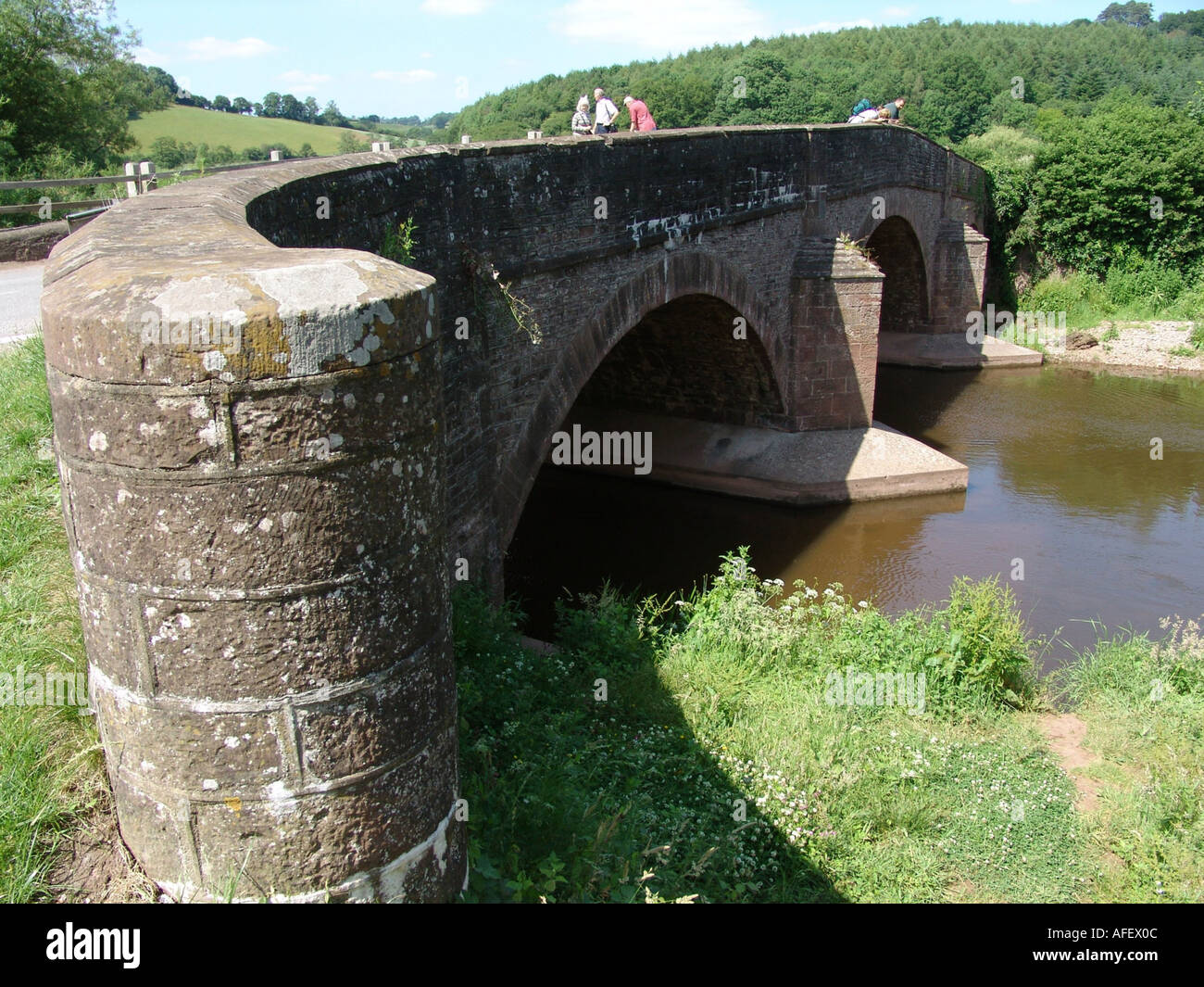 Skenfrith village hi-res stock photography and images - Alamy
