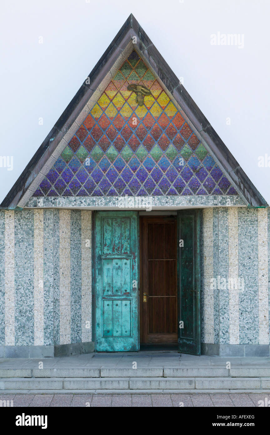 The entrance of Molde Cathedral Molde More og Romsdal Norway Stock ...
