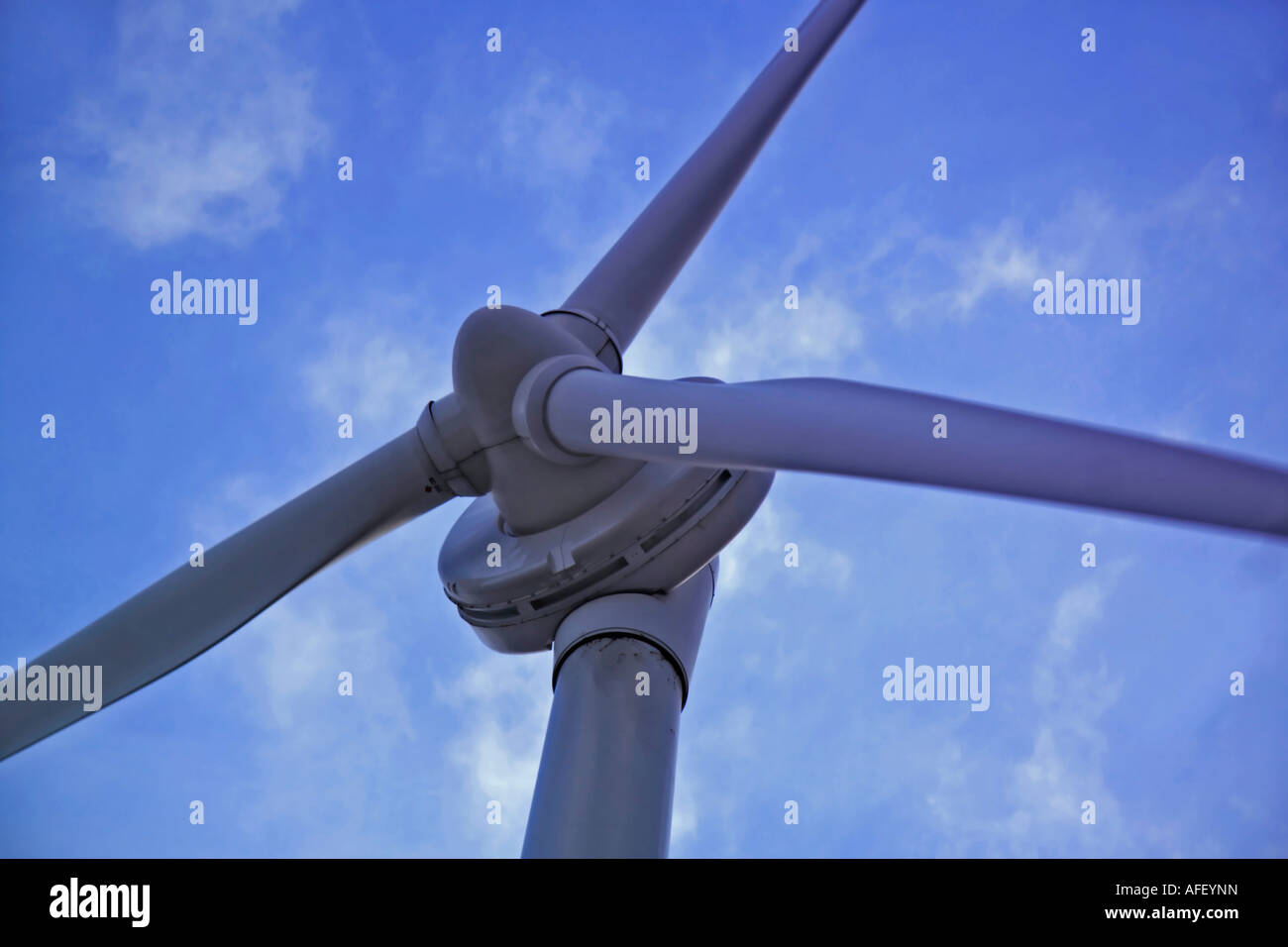 Wind mill close up Stock Photo - Alamy