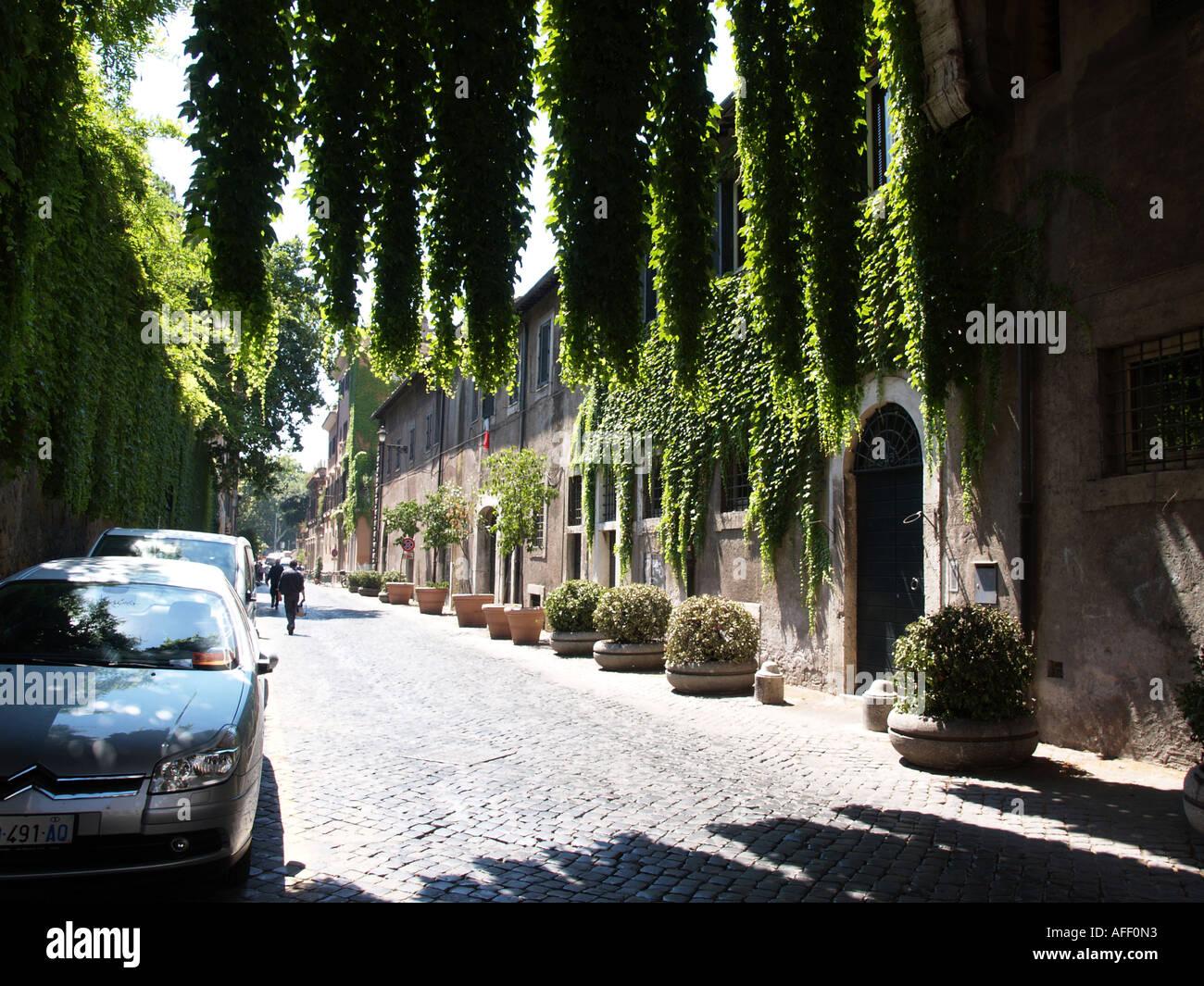 Via Giulia in Rome Stock Photo - Alamy