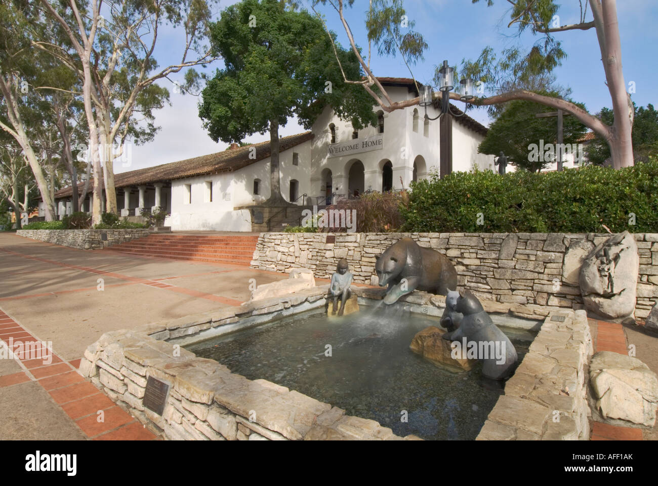 California Central Coast San Luis Obispo de Tolosa Mission Stock Photo ...