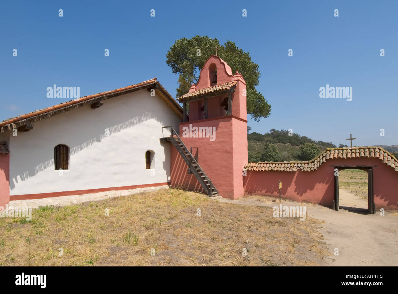 California Central Coast Lompoc La Purisima Mission Stock Photo - Alamy