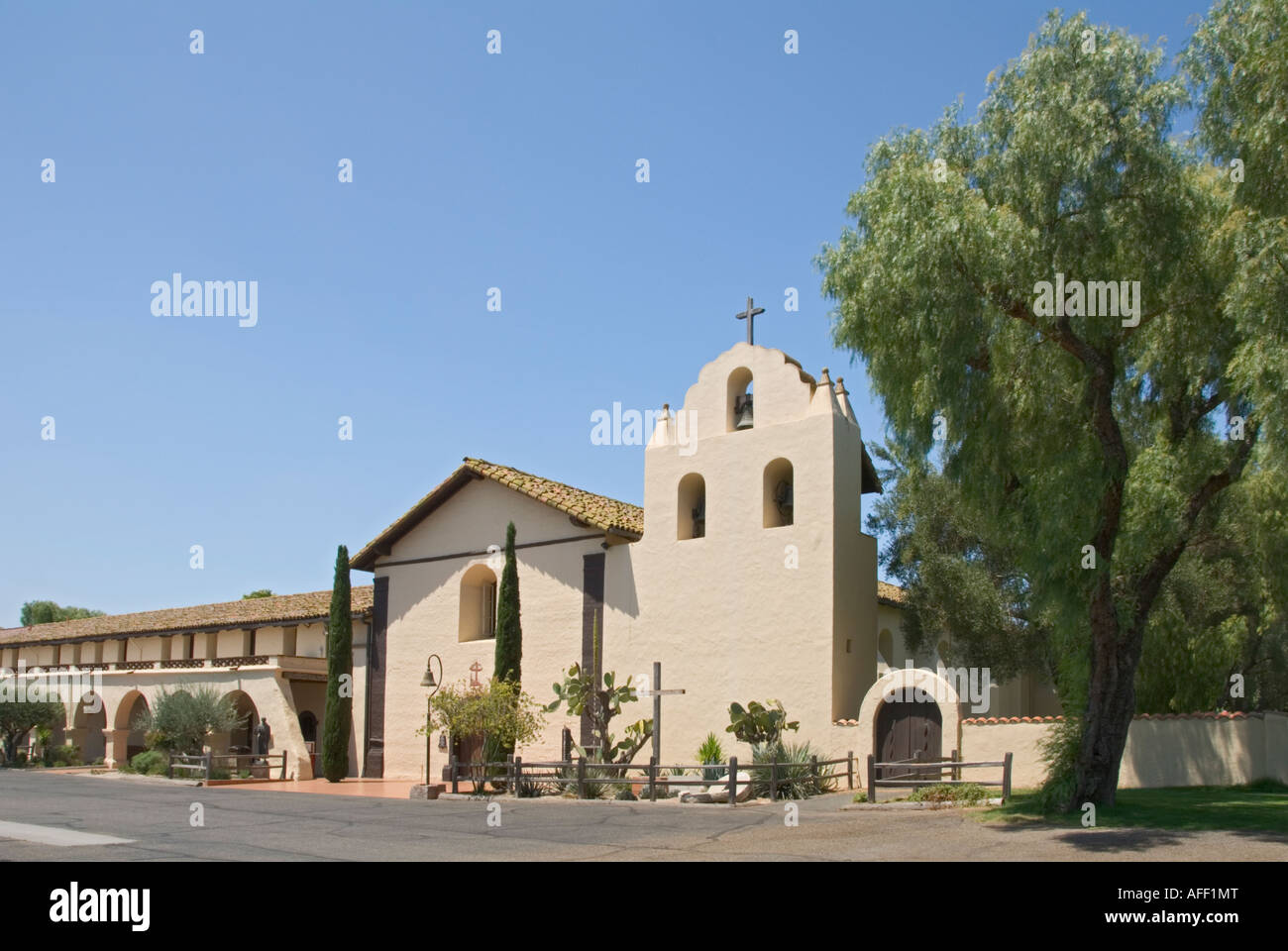 Santa ines mission hi-res stock photography and images - Alamy