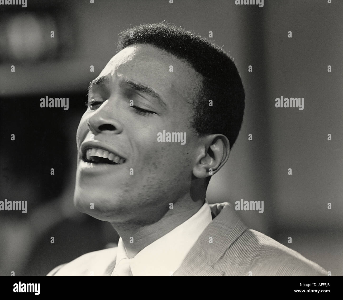MARVIN GAYE (1939-1984) US singer in November 1964. Photo: Tony Gale ...