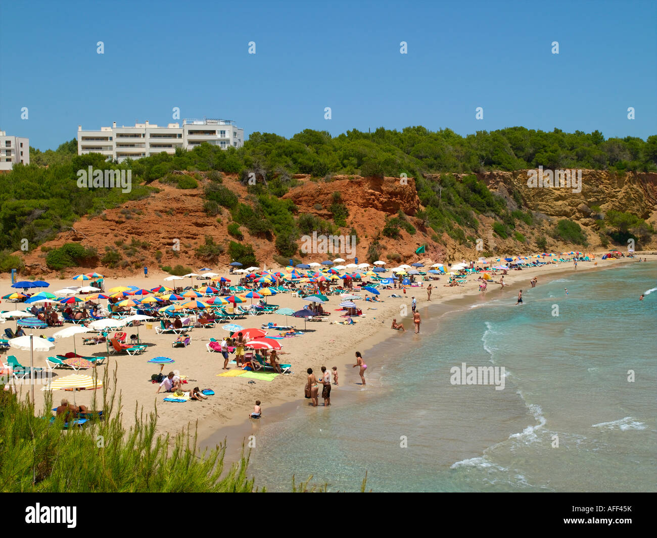 Cala Llenya, Ibiza Stock Photo - Alamy