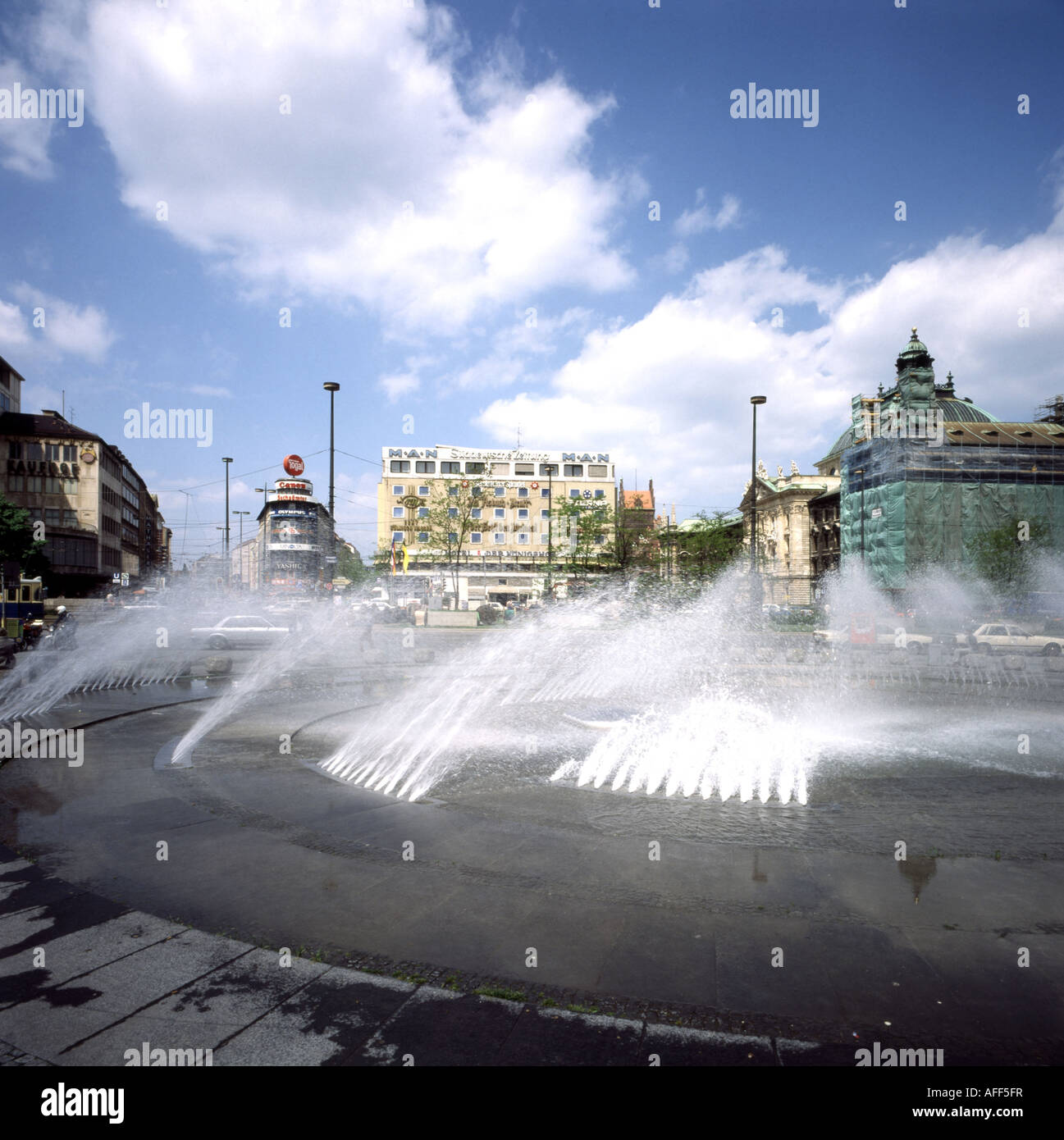 Karlsplatz, Munich, Germany Stock Photo - Alamy
