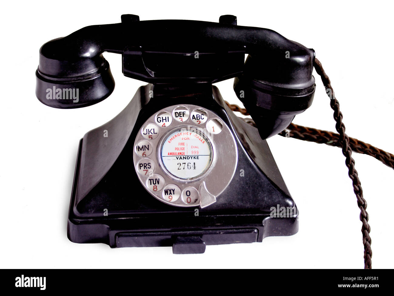 1950s phone Cut Out Stock Images & Pictures - Alamy
