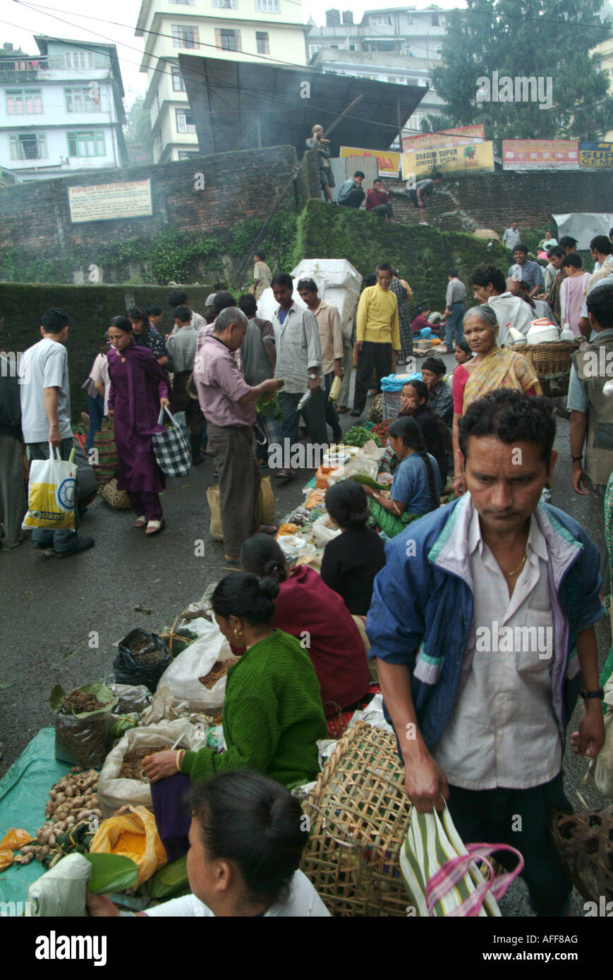 Sikkim organic market hi-res stock photography and images - Alamy