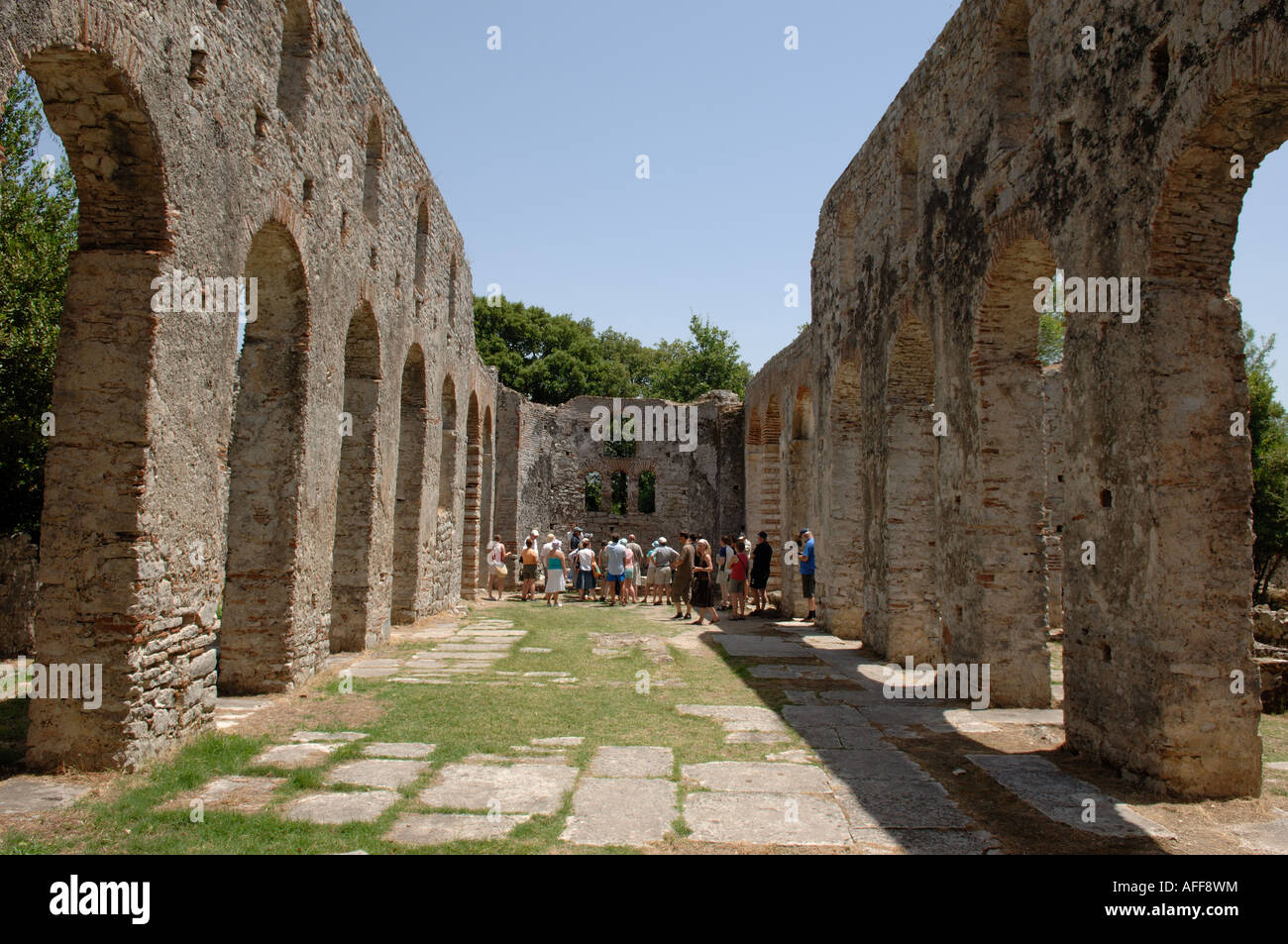 The Roman ruins at Butrint, Albania Stock Photo - Alamy