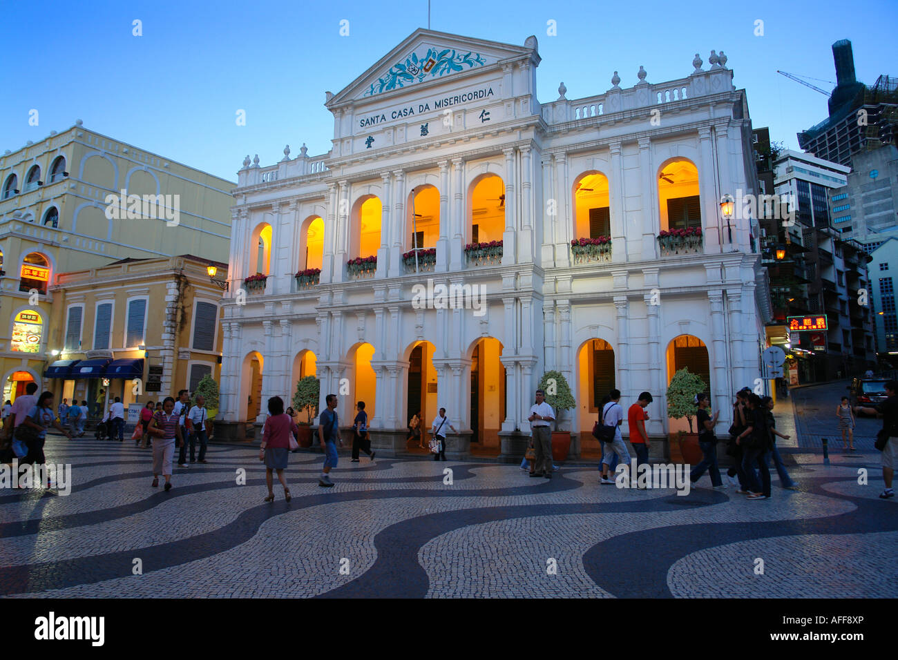 Santa Casa da Misericordia Holy house of Mercy in Largo do Senado main ...