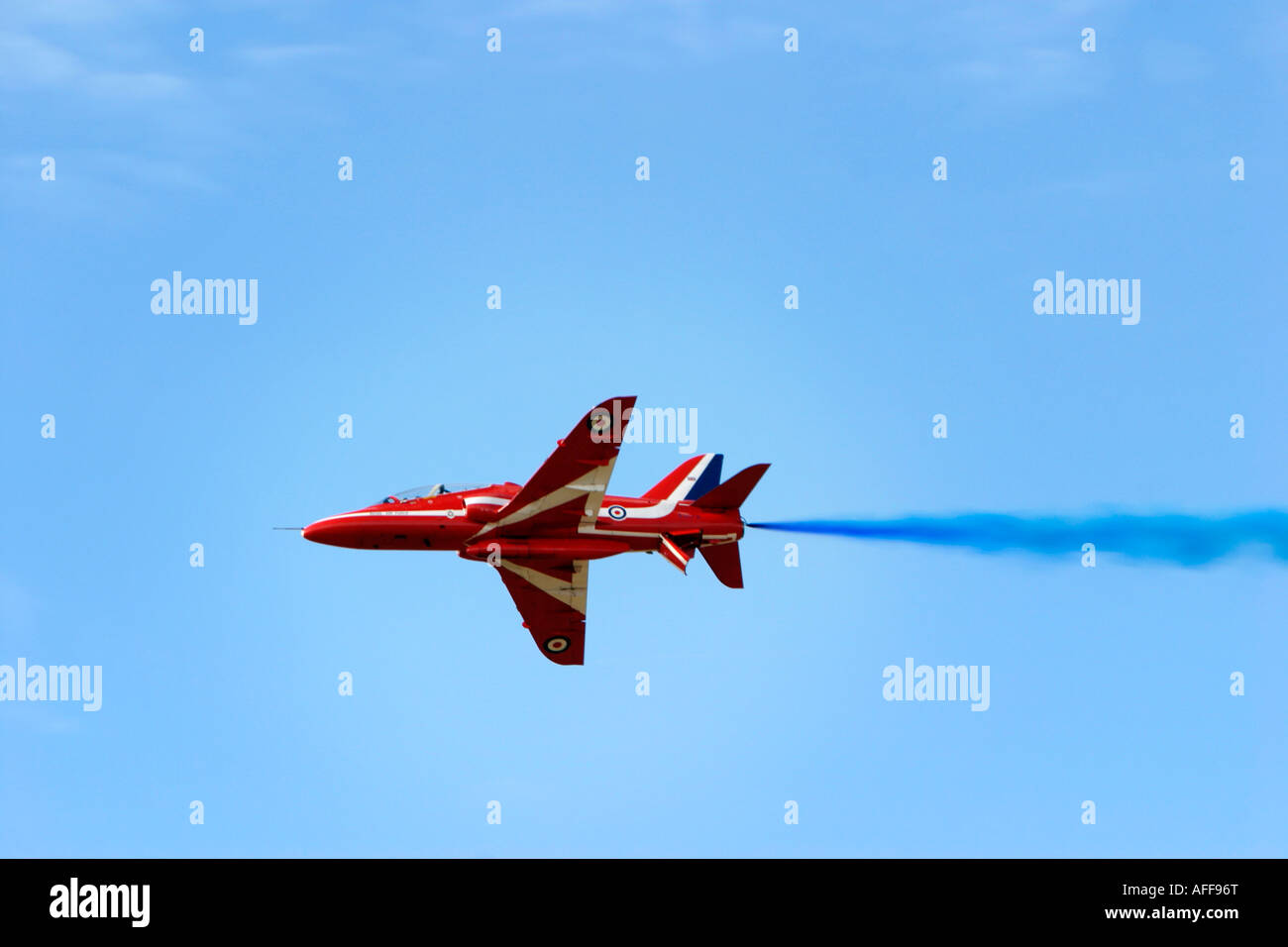 Red Arrow (Hawk) Aircraft, Eye Show, Suffolk, UK, 2004 Stock Photo - Alamy