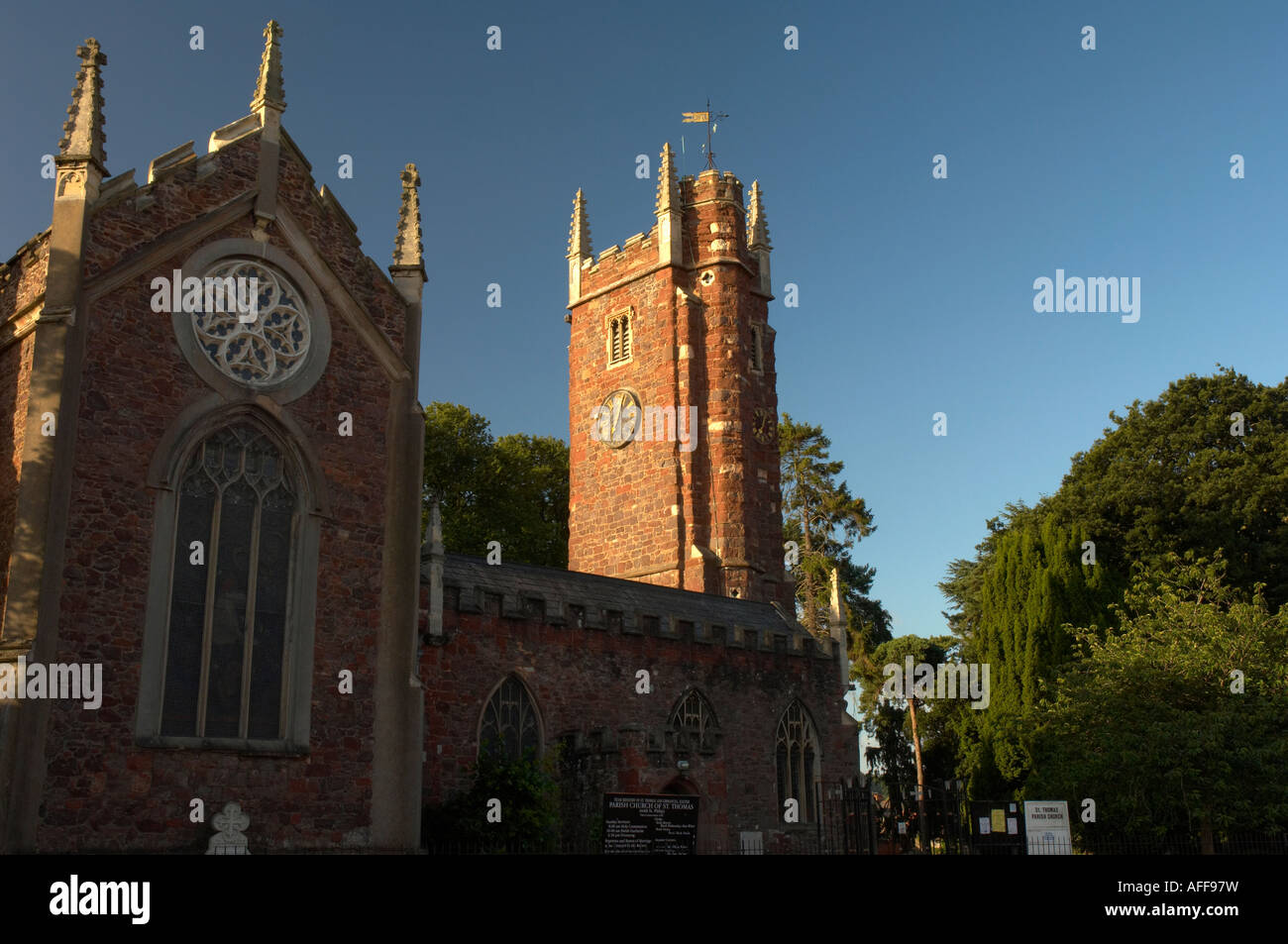 St Thomas parish church Exeter Devon UK Stock Photo - Alamy