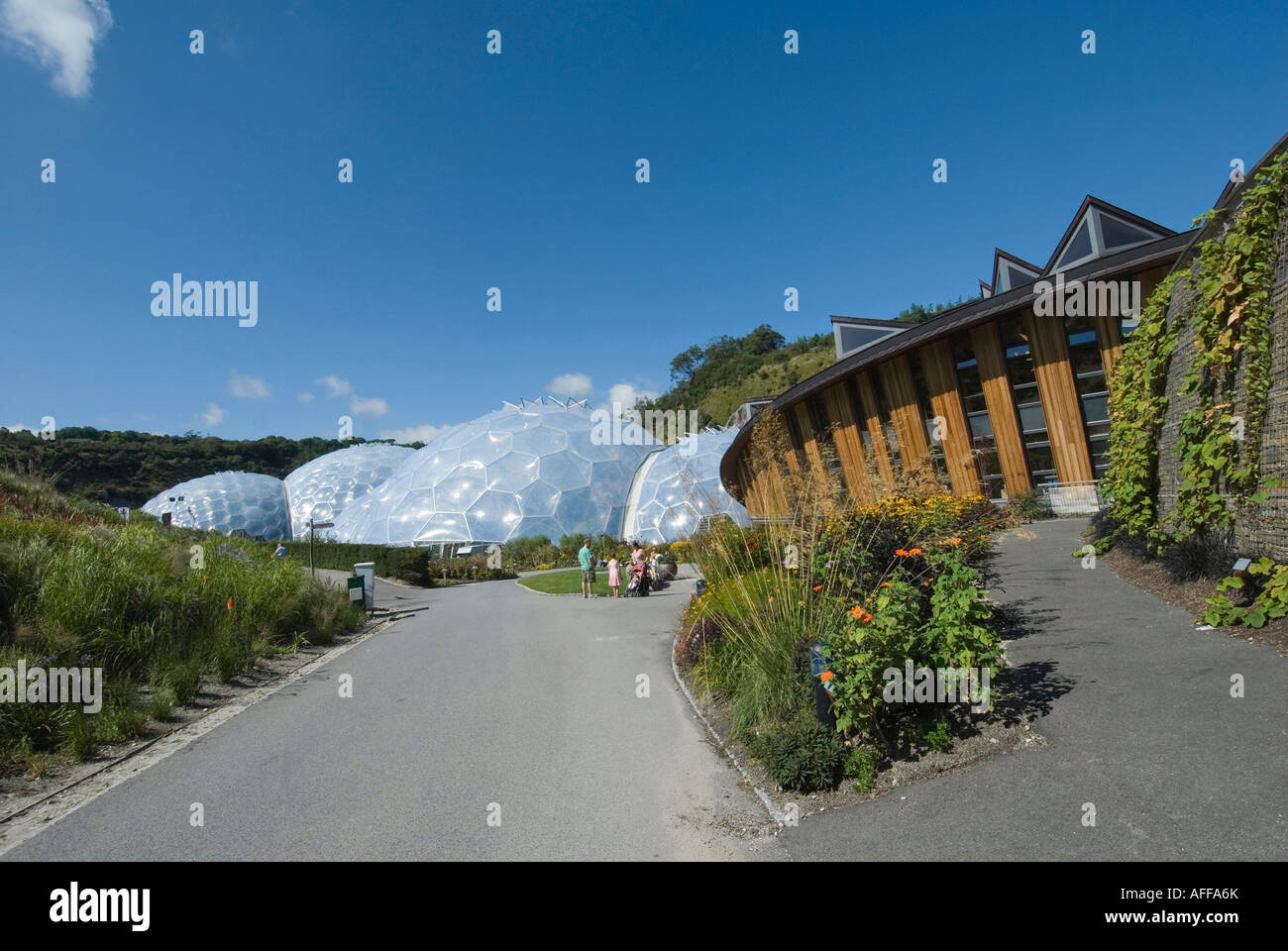 Eden Project Cornwall Stock Photo - Alamy