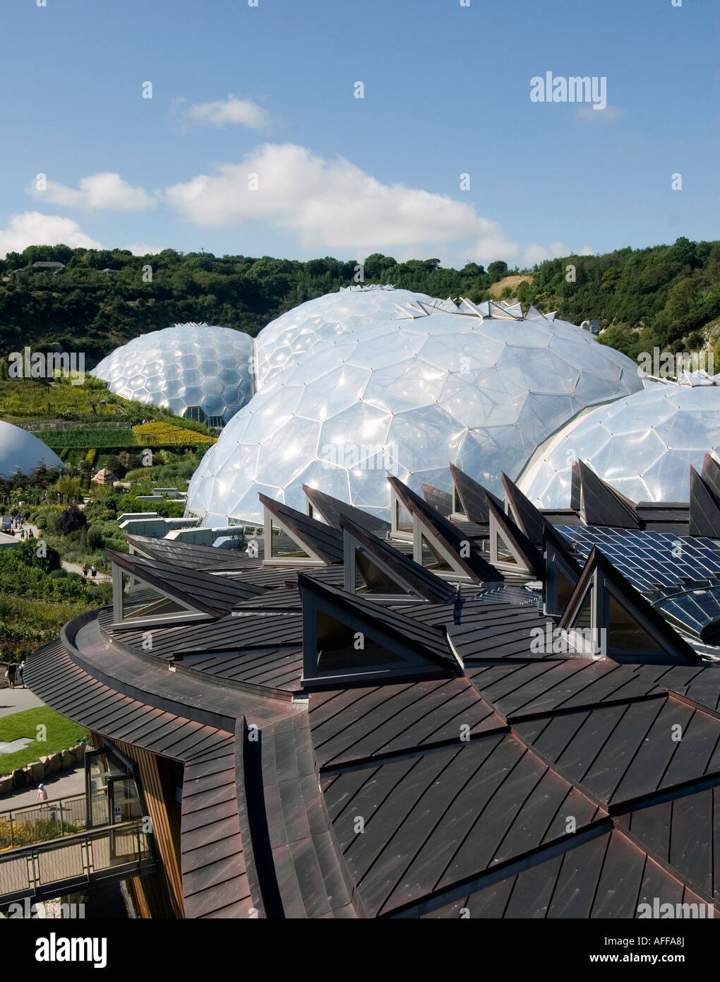 Eden Project Cornwall Stock Photo - Alamy