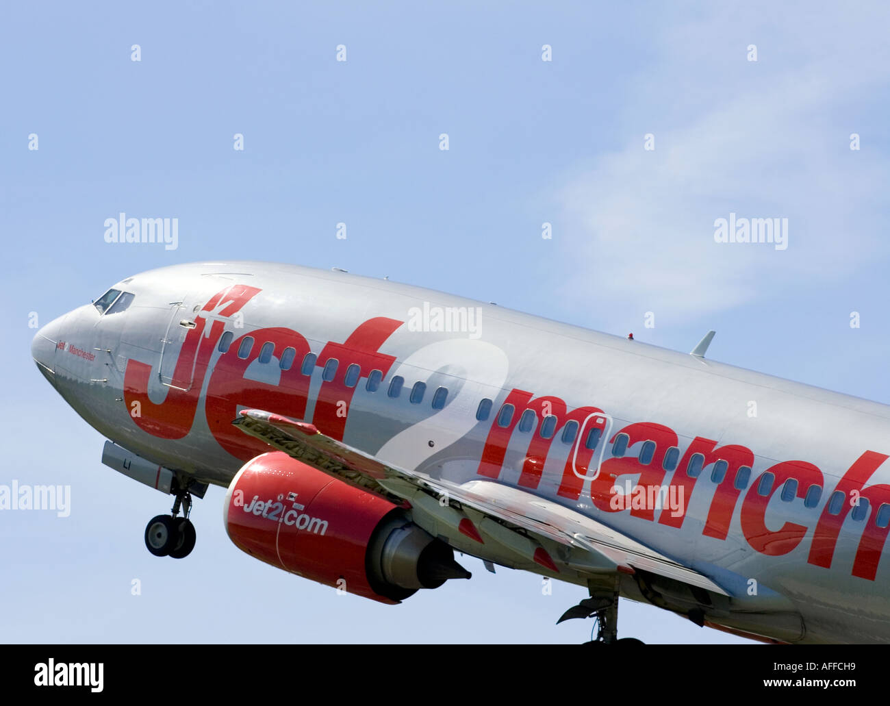 Jet2 Jet 2 at MAN Manchester Airport Stock Photo - Alamy