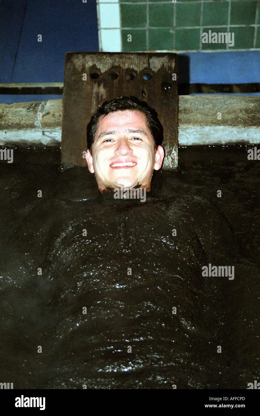 Mud Bath at Calistoga Spa Stock Photo - Alamy