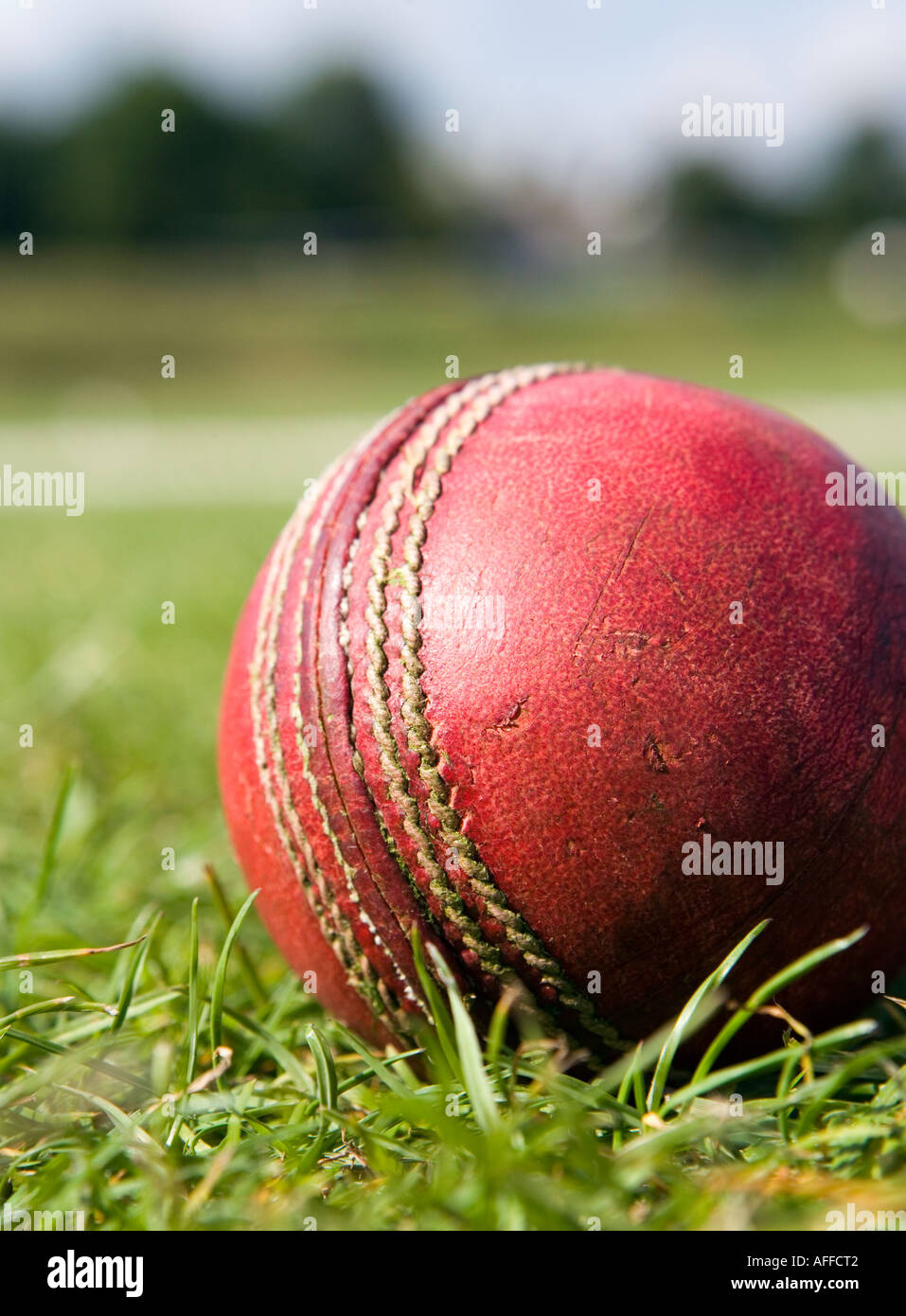Close detail of cricket equipment hi-res stock photography and images ...