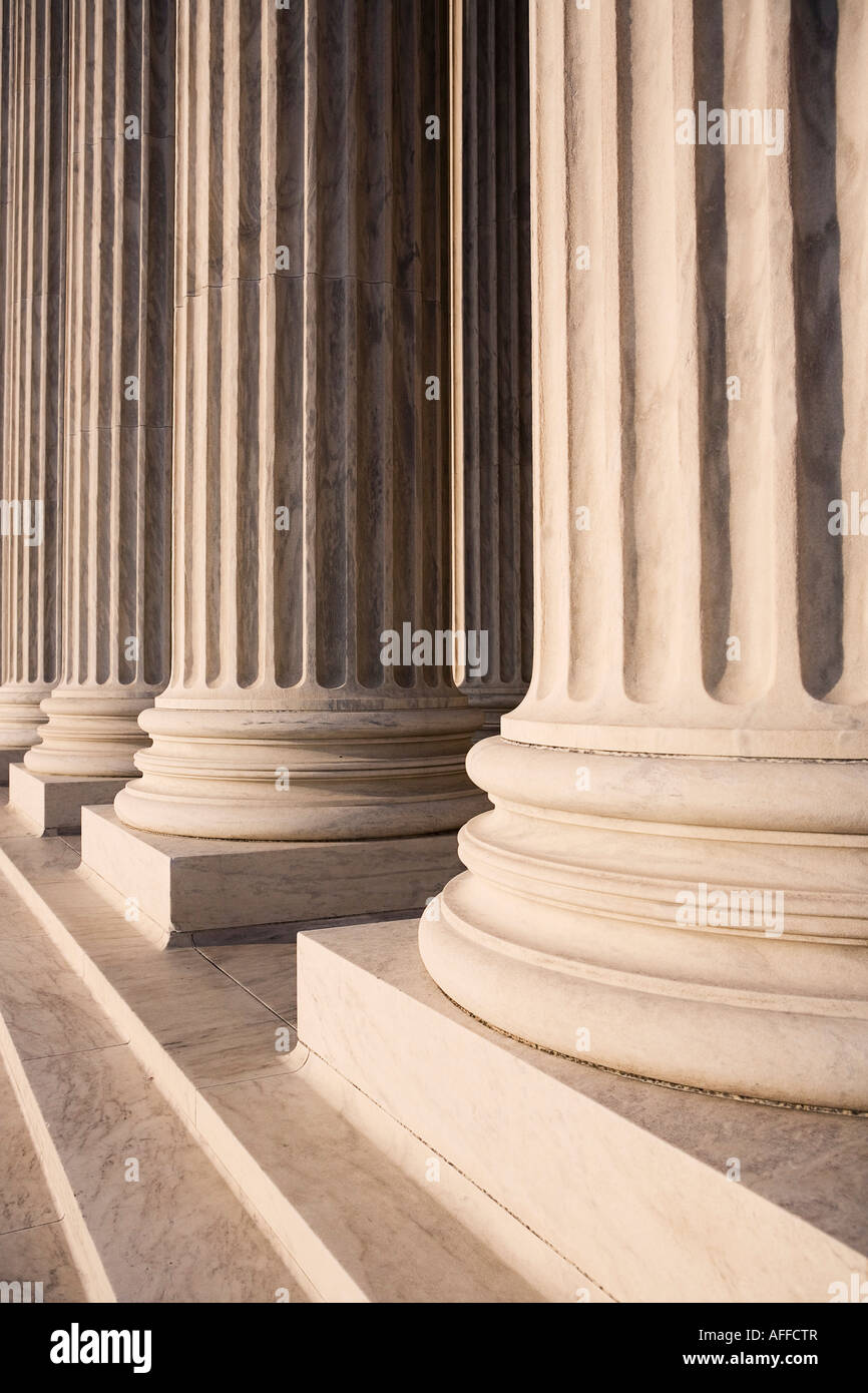 Columns Washington DC Stock Photo - Alamy