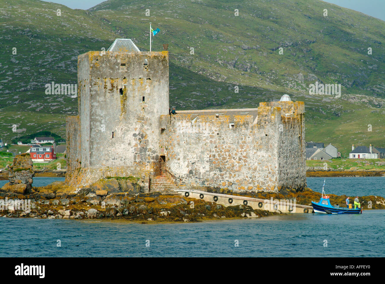 Castlebay harbour hi-res stock photography and images - Alamy