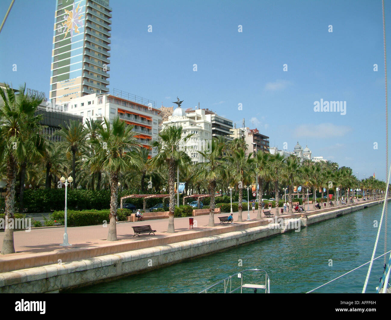 Alicante waterfront, Alicante, Community of Valencia, Spain Stock Photo ...