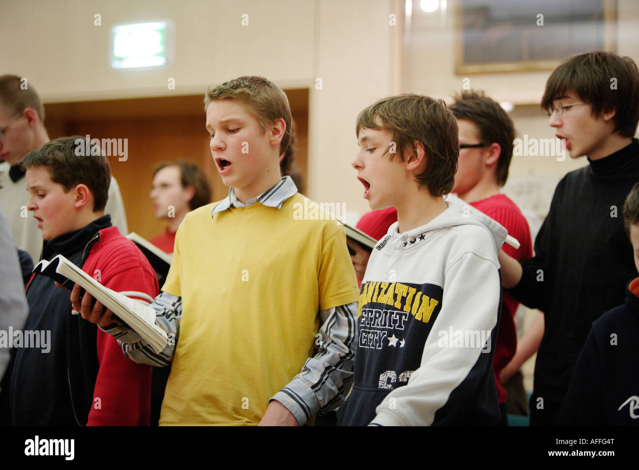 High School Choir Practice