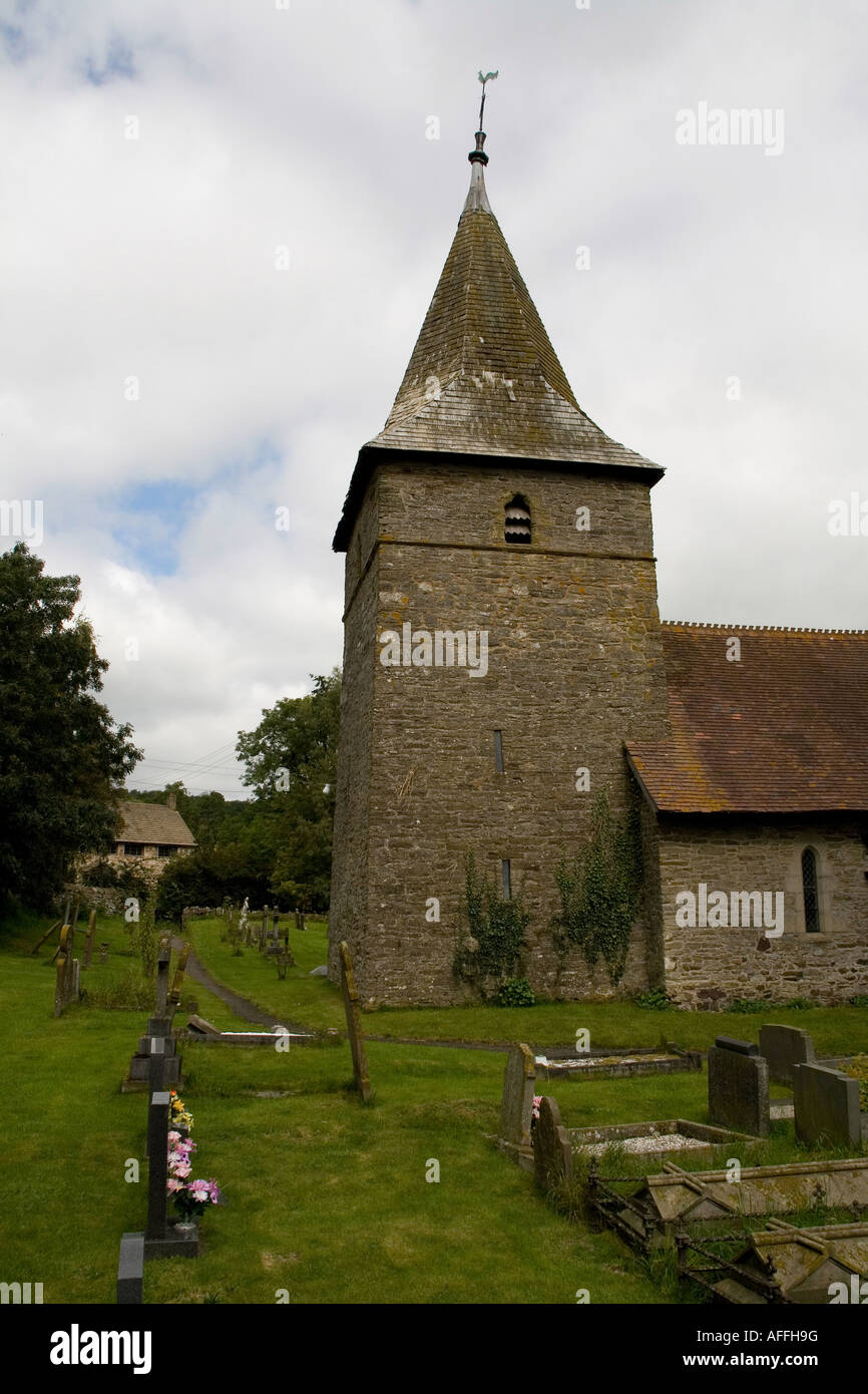 All Saints Church, Norbury, Shropshire, England, UK Stock Photo - Alamy