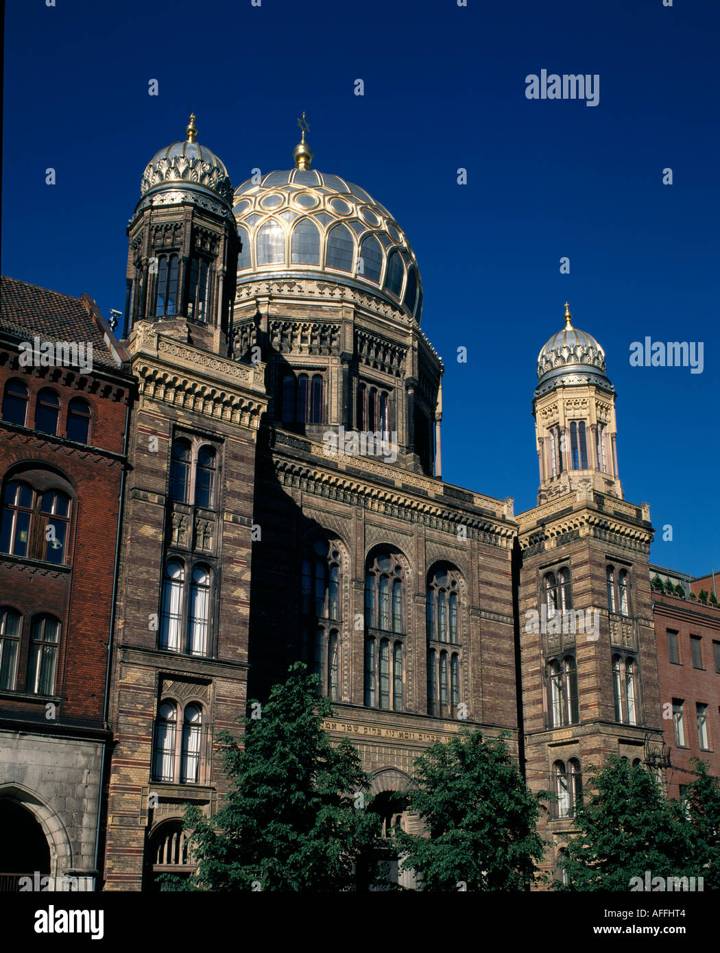 Synagogue Berlin Germany Stock Photo - Alamy