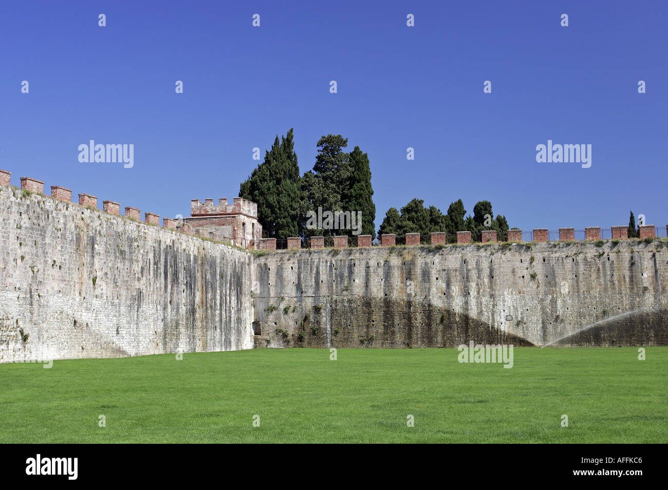 town wall of Pisa Stock Photo - Alamy
