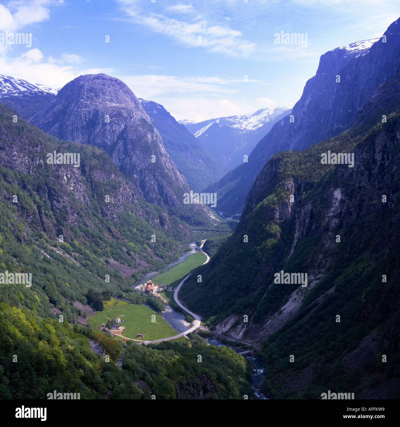 Naeroy valley hi-res stock photography and images - Alamy