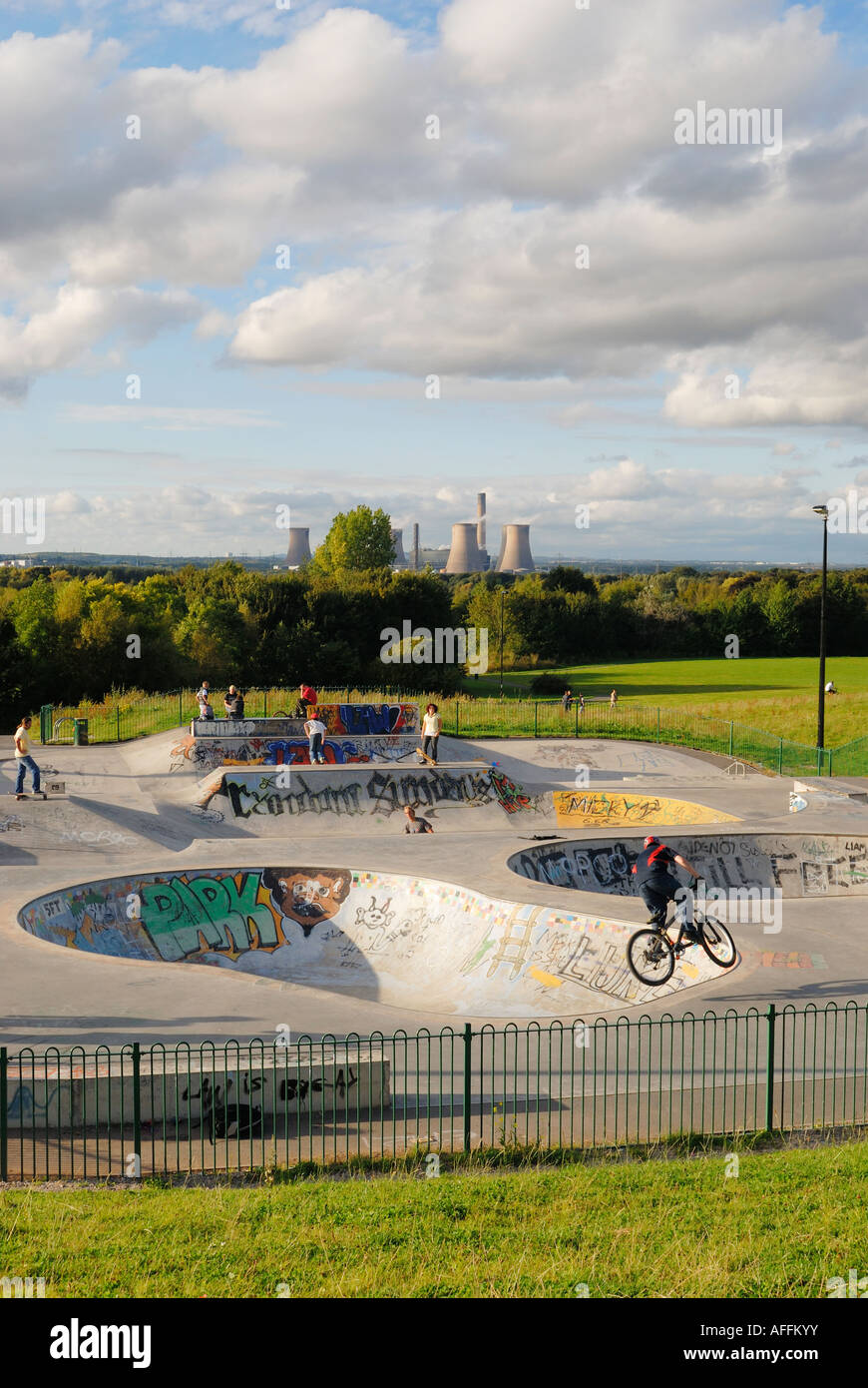 Skateboard bmx park in hi-res stock photography and images - Alamy