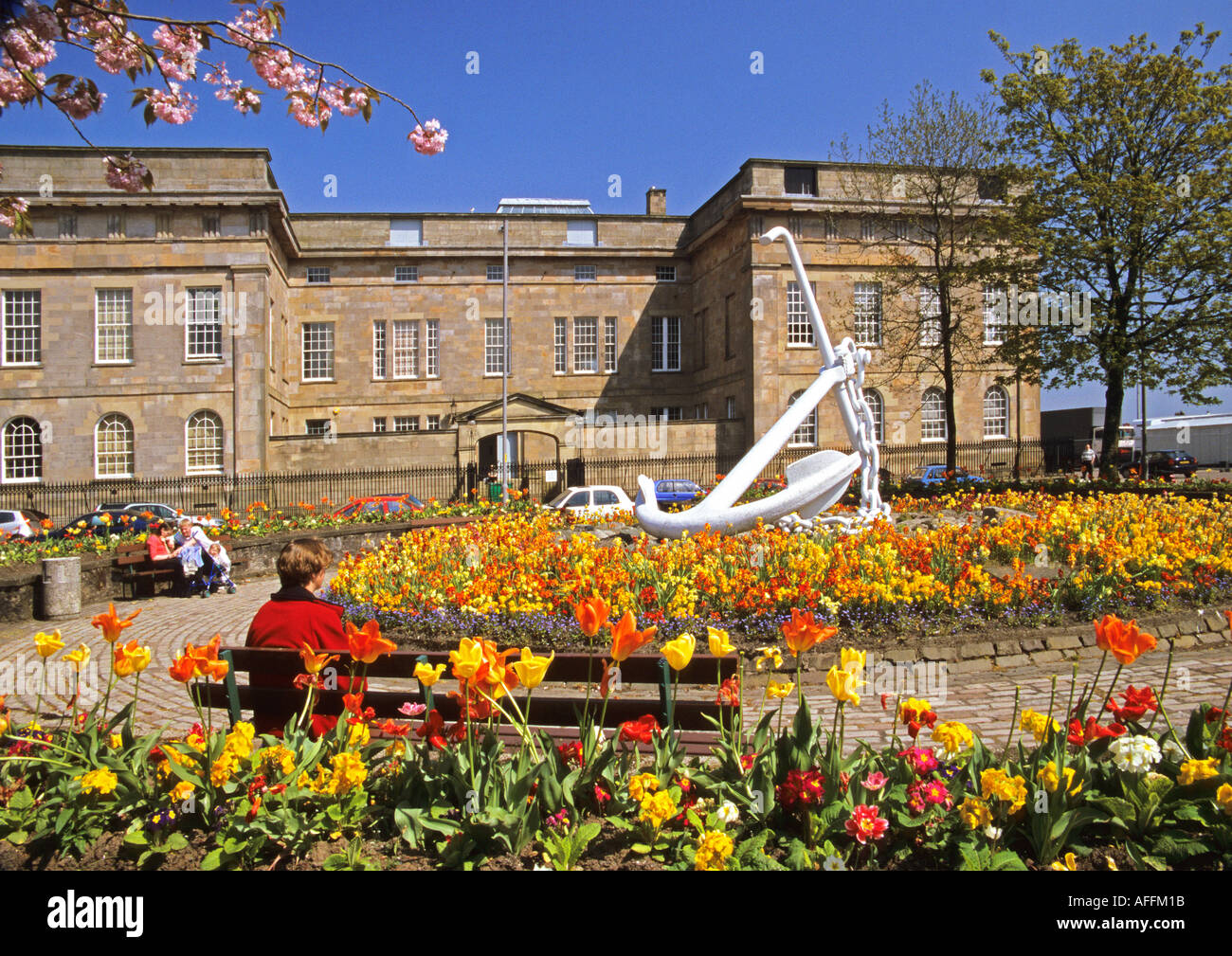 Custom House Greenock Stock Photo - Alamy