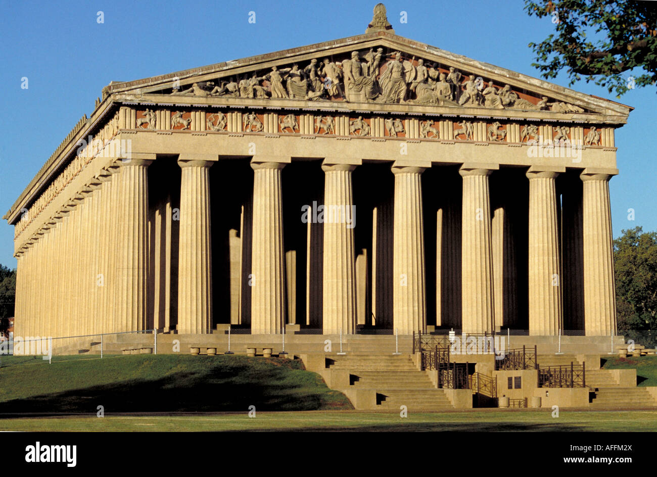 Elk217 1387 Tennessee Nashville Centennial Park replica of the ...