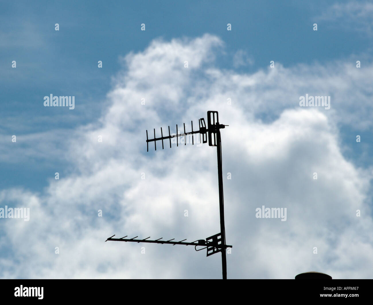 TV aerial Stock Photo - Alamy