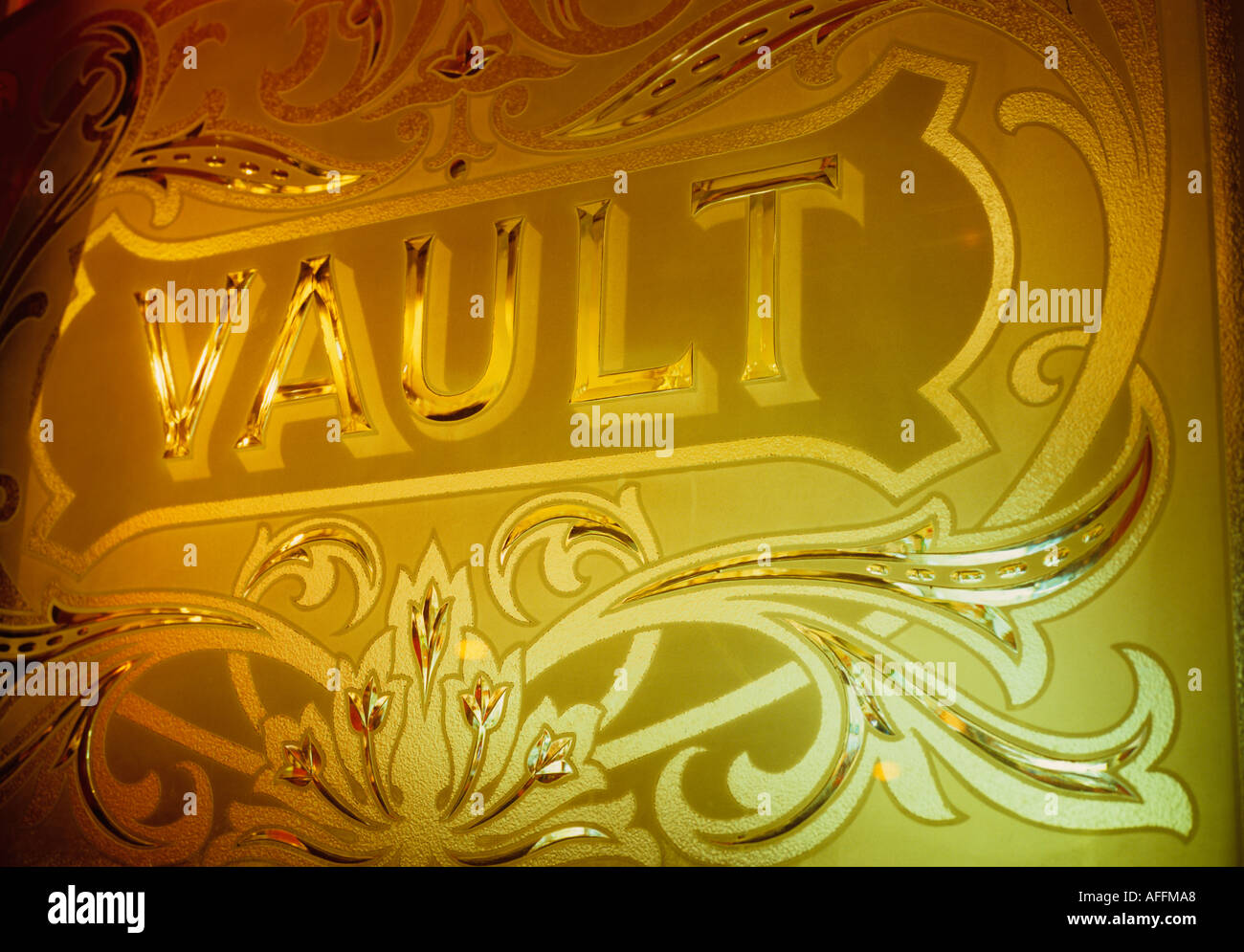 Cheshire Stockport pubs vault window of Crown Inn at night Stock Photo ...