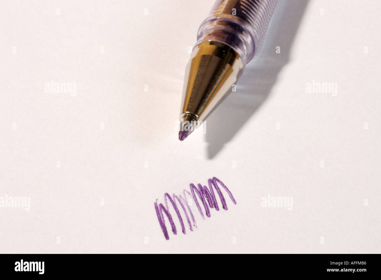 Ball Point Pen Stock Photo - Alamy