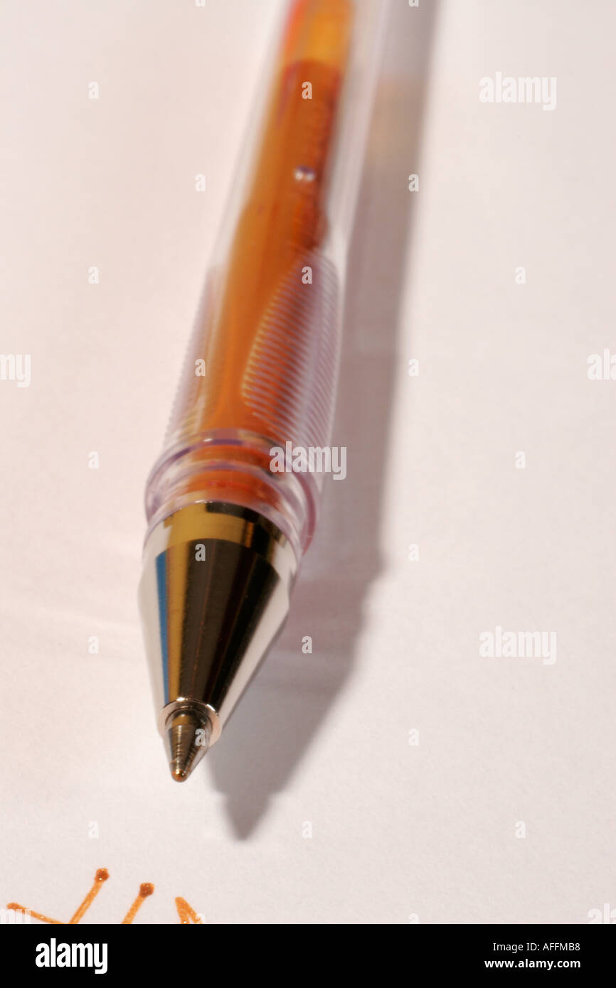 Ball Point Pen Stock Photo - Alamy