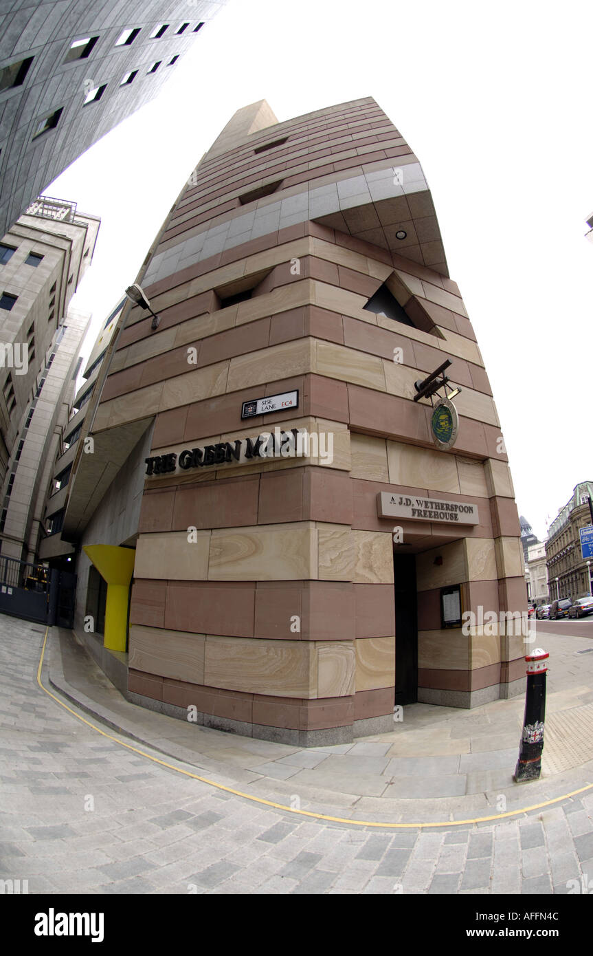 wetherspoons public house modern building architecture the city london ...