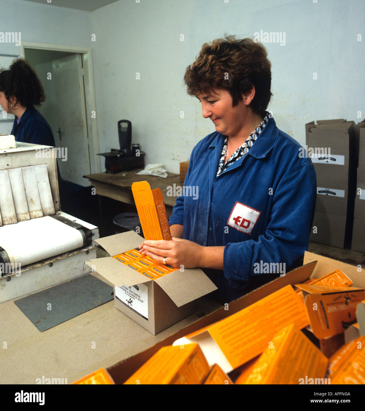 Soap making factory hi-res stock photography and images - Alamy