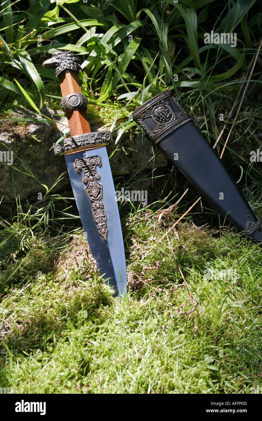 Roman Dagger Hunting Knife Stock Photo - Alamy