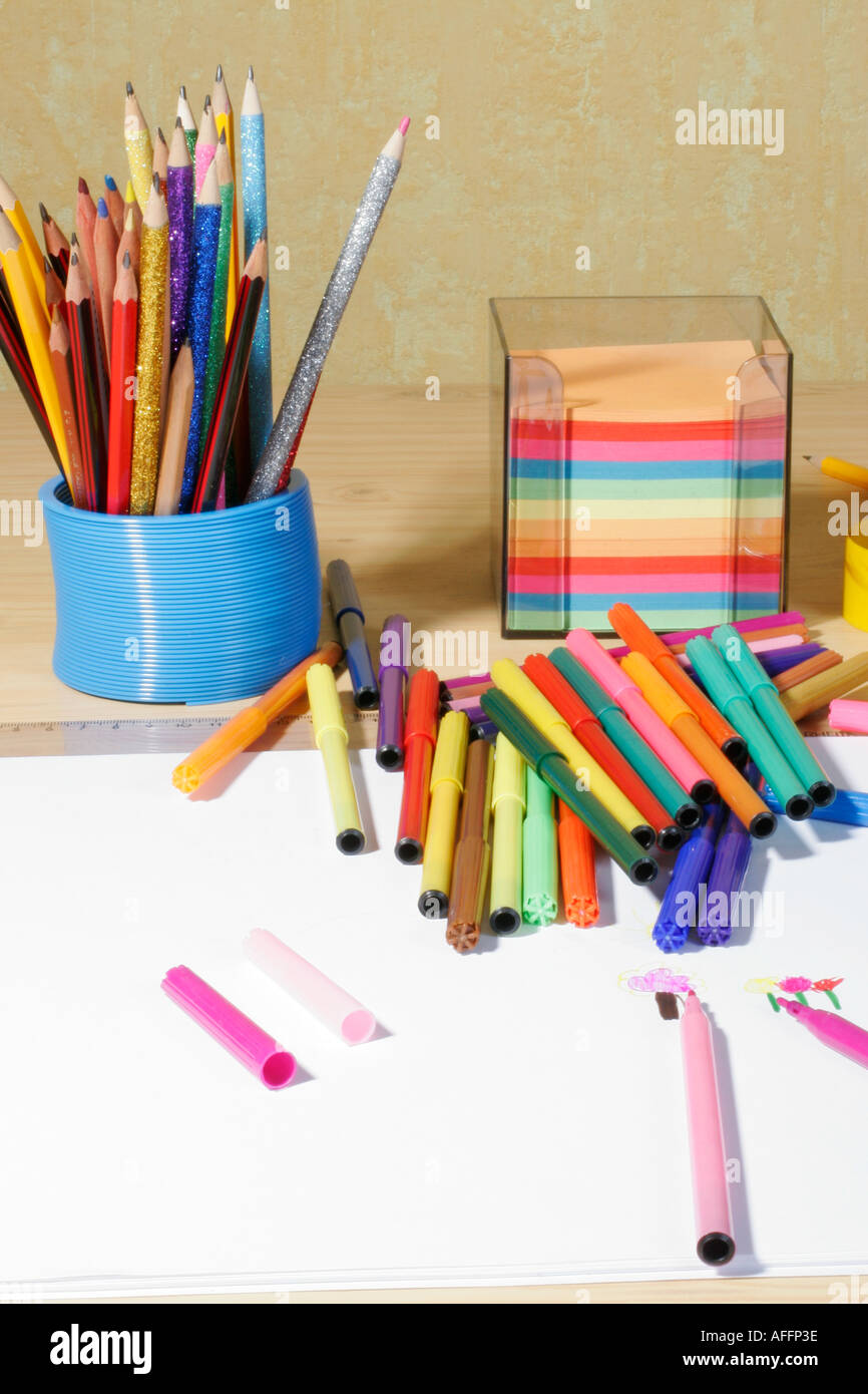 Office Tools Stock Photo - Alamy