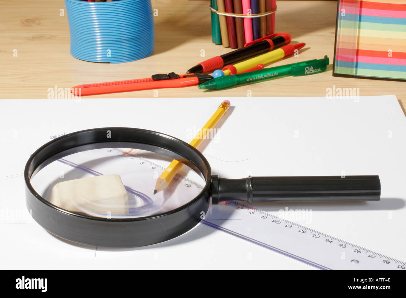 Office Tools Stock Photo - Alamy