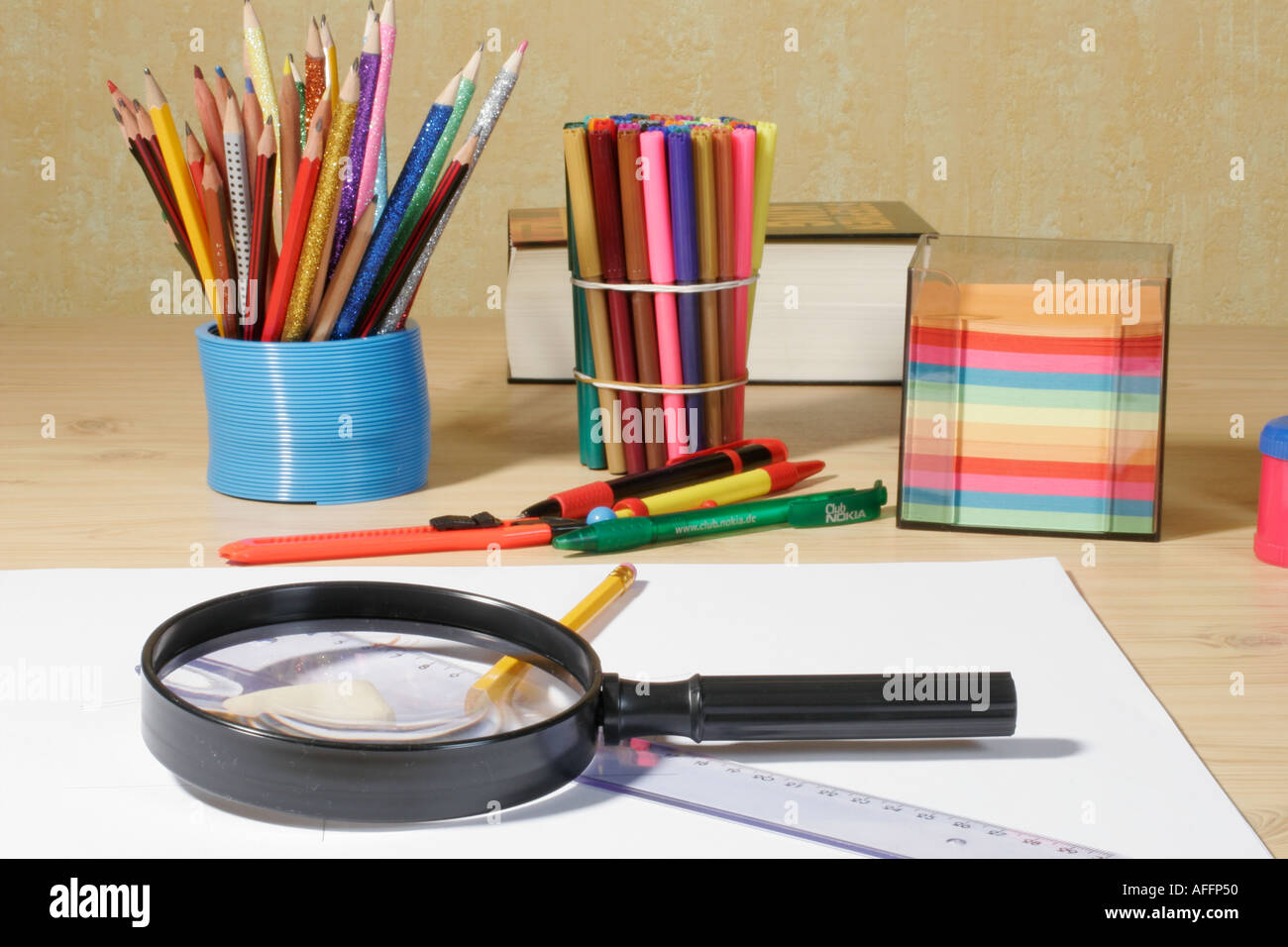 Office Tools Stock Photo - Alamy
