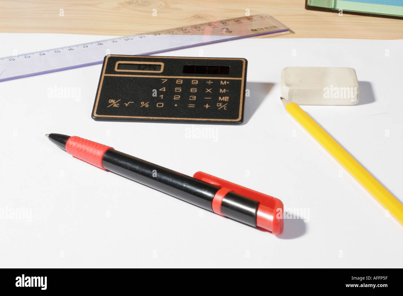 pocket calculator Stock Photo - Alamy
