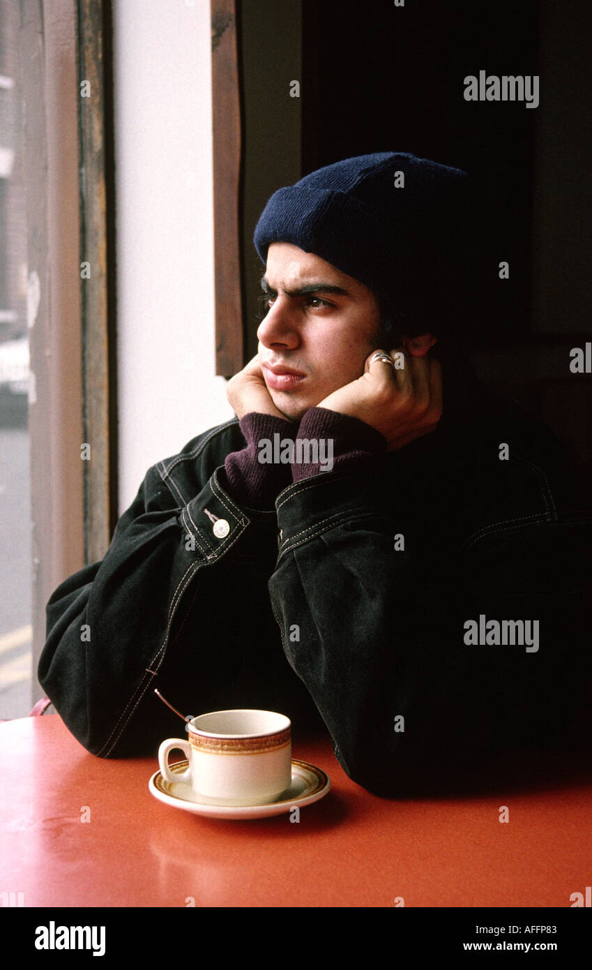 Homeless man posed by model hi-res stock photography and images - Alamy