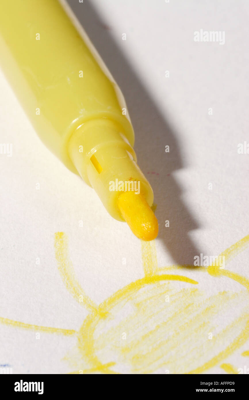 Filzstift zeichnung hi-res stock photography and images - Alamy