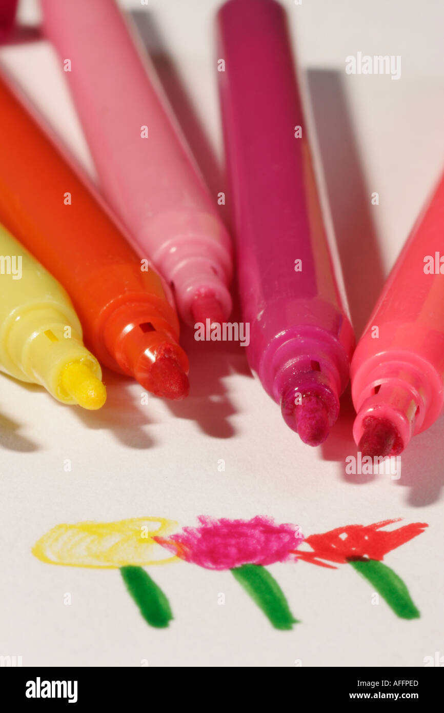 Filzstift zeichnung hi-res stock photography and images - Alamy