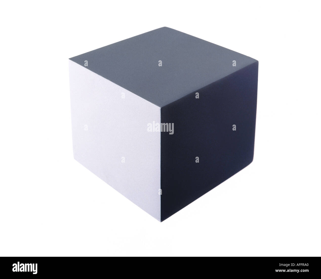 grey square cube Stock Photo - Alamy