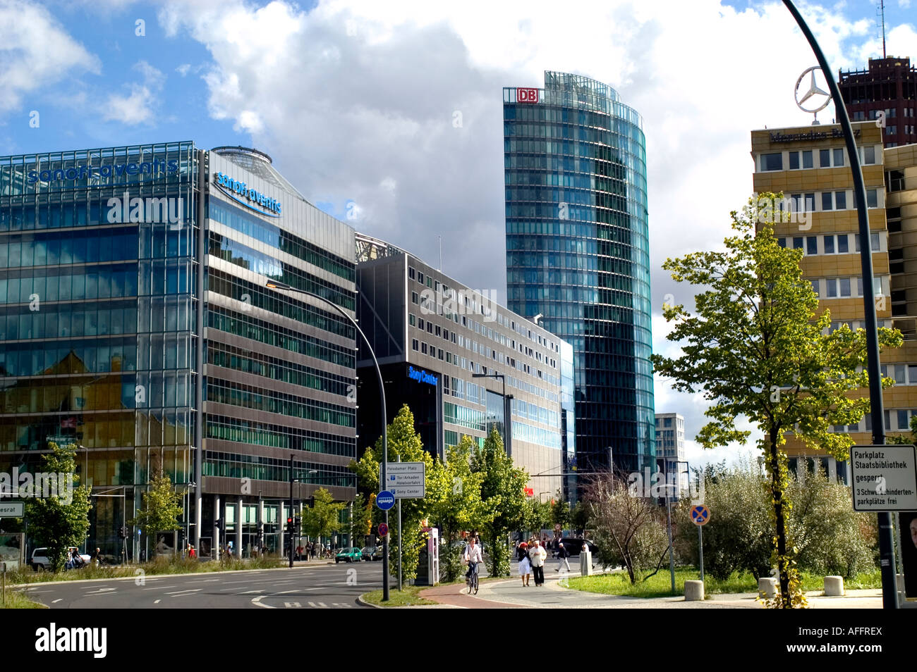 Potsdamer Platz - Potsdam Square Berlin Germany Stock Photo - Alamy