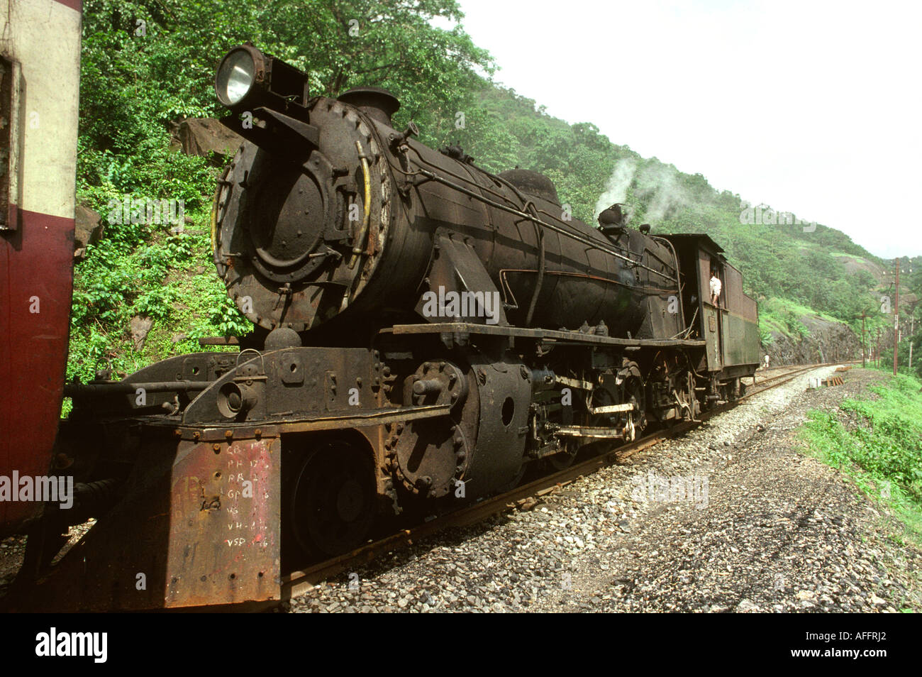Indian steam engine hi-res stock photography and images - Alamy