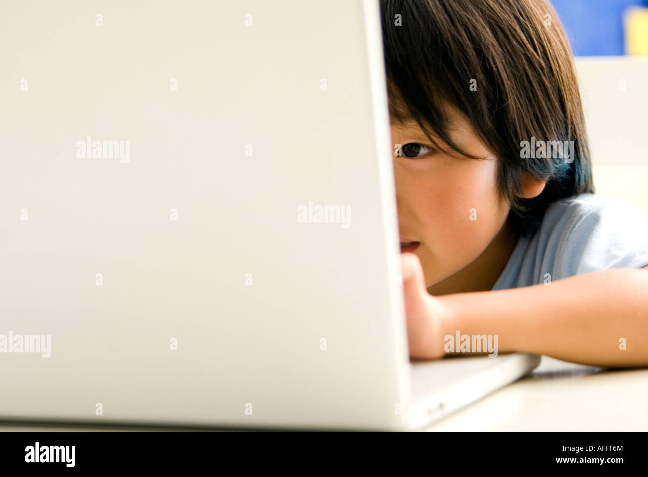 Boys play electronic computer games hi-res stock photography and images ...